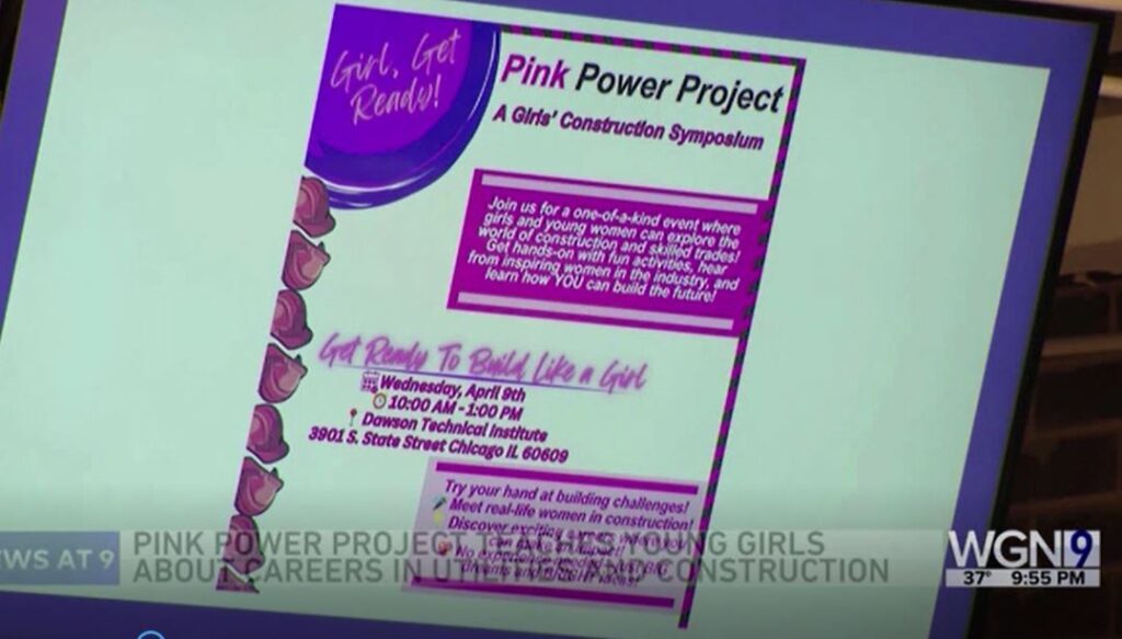 WGN reports: Dawson Tech welcomes the Pink Power Project along with ...