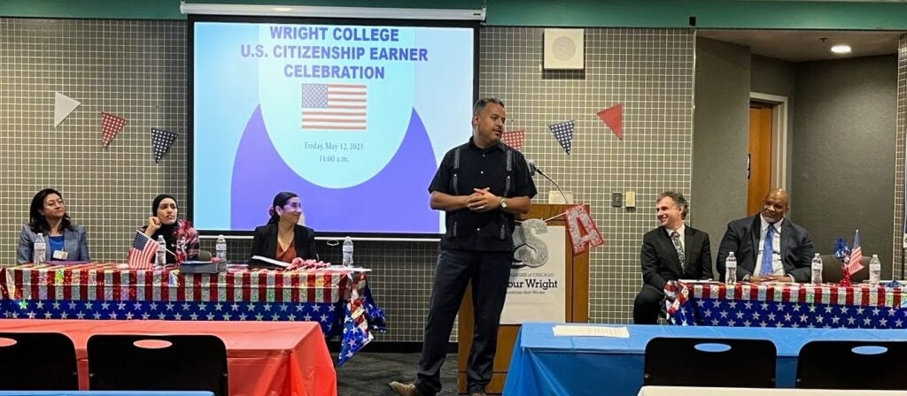 Wright College Celebrates Students Who Recently Passed Citizenship Test ...